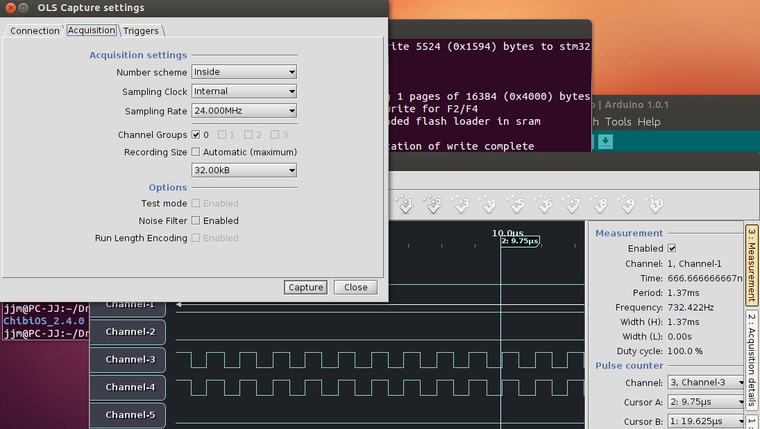 Using STM32F4 as a logic analyser (SUMP/8channels/21Mhz) – (not 24Mhz ...